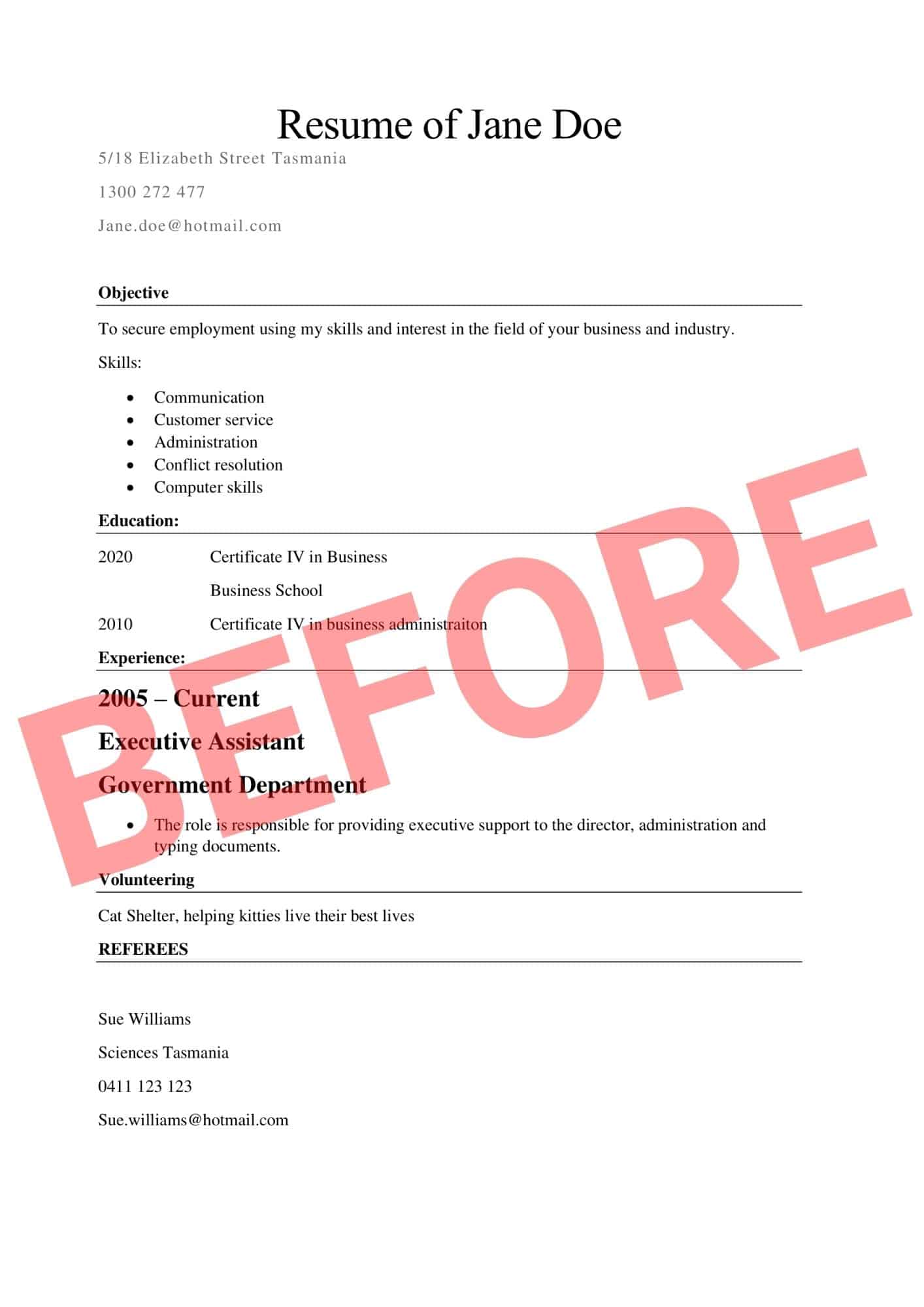 Brisbane Resume Writers: Resume Writing & Selection Criteria