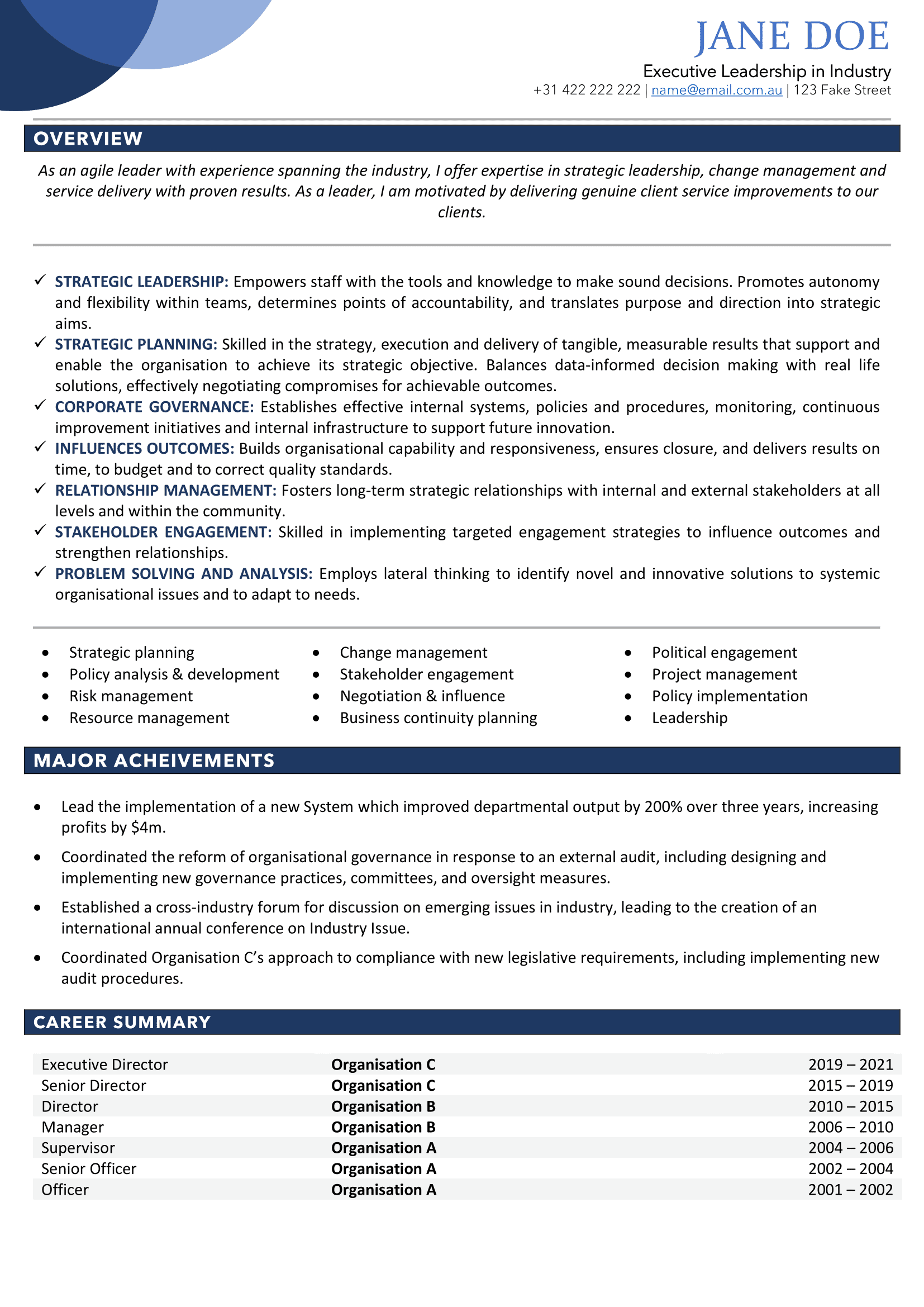 Graduate Resumes And Selection Criteria - The Resume Writers