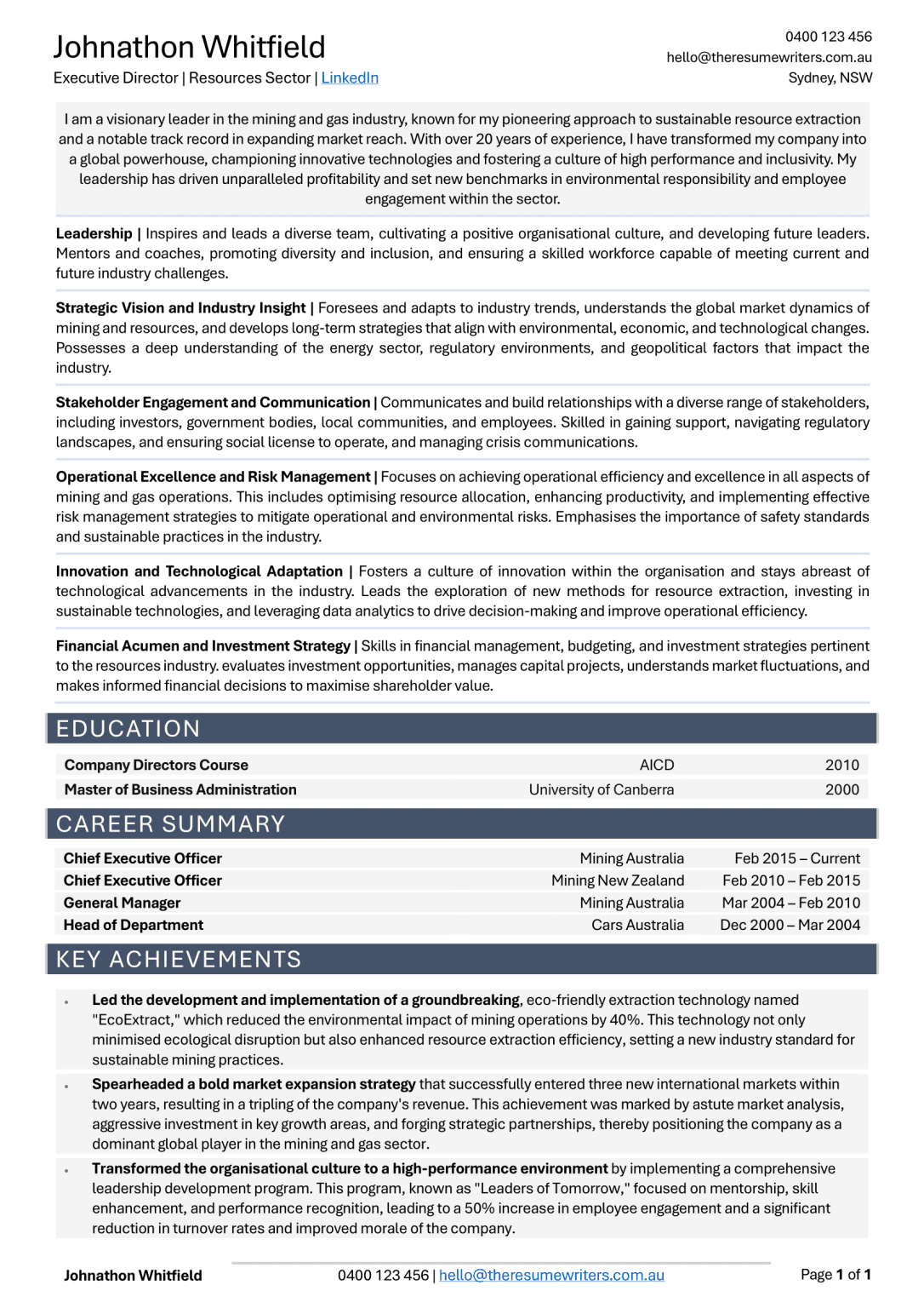 Professional Resume Writing Service | The Resume Writers